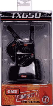 GME TX650 40 Channel 1W Handheld UHF CB Radio - Twin Pack (X0590 ...