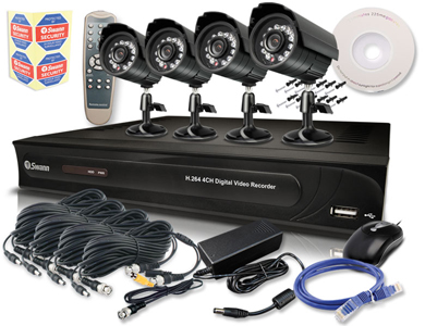 Swann DVR4-1200 4 Channel DVR with Smartphone Viewing & (SWDVK-412004 ...