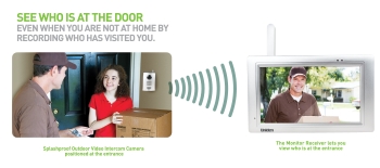 Uniden UWG900 Digital Wireless Home Video Intercom and Surveillance ...