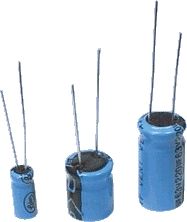 Lelon Electrolytic Capacitor - 100uF, 25V, 32V DC Surge (R5124 ...