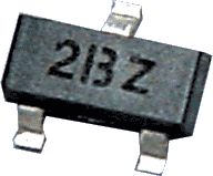 SMD Transistor - BC847C/1H, SOT-23 Size, NPN, Pack (Y1309 ...