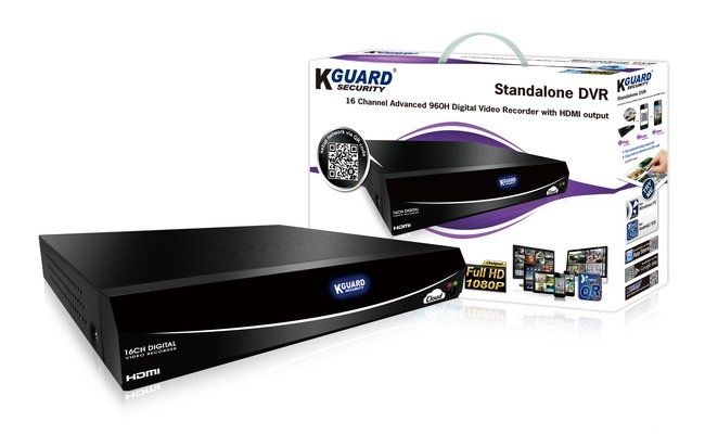 KGuard EL1621 Easy Link Video Recorder - 16 Channel DVR (KG-EL1621 ...