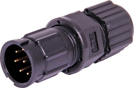 Amphenol P9477 7-Pin 5A Locking Male Line IP67 Waterproof Plug ...