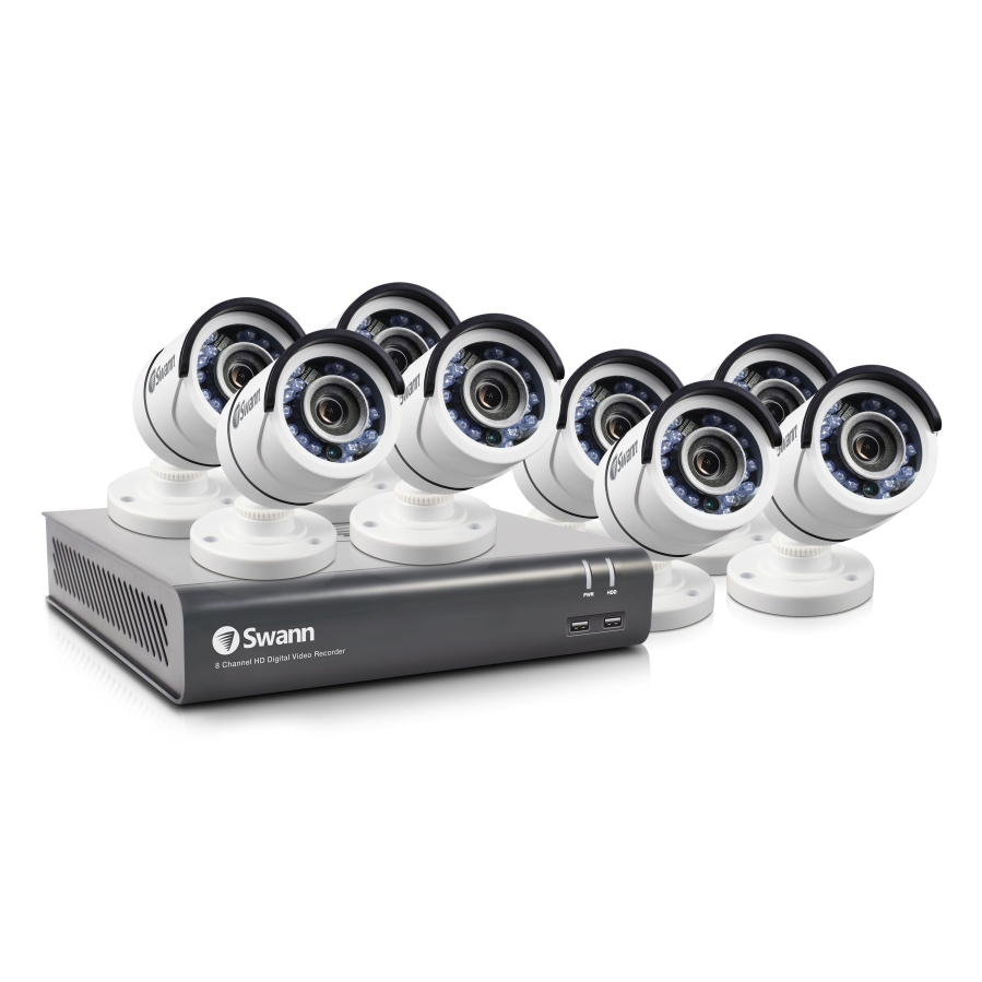 Swann SWDVK-845758T 8-Channel Security System (SWDVK-845758T-AU) | Techtronics Australia