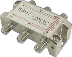 MATV Tee Tap - 2 Way, 15dB, 2050MHz, 2W (L1515) | Techtronics Australia